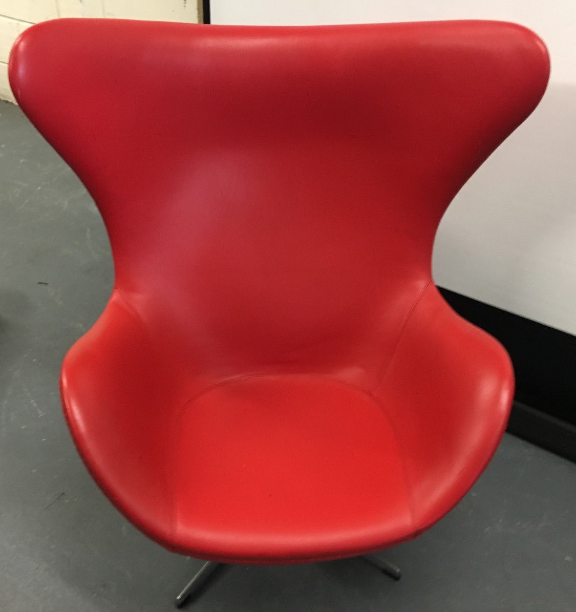 Red Egg Chair - The Vista Group